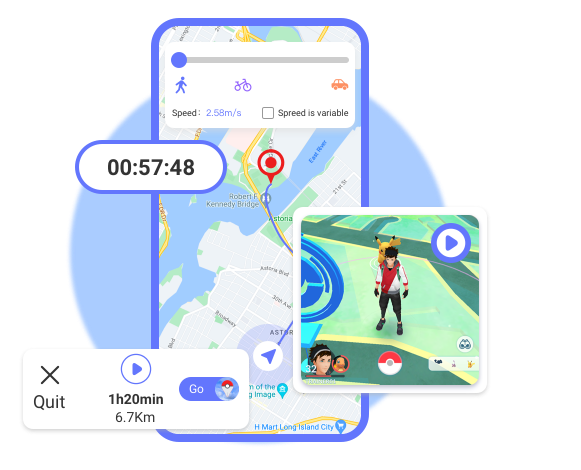 最佳Android虛擬定位 / 藍牙飛人應用程式 — iToolab AnyGo for Android